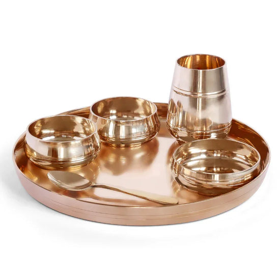Kansa Handi Dinner Set – ArtyCraftz