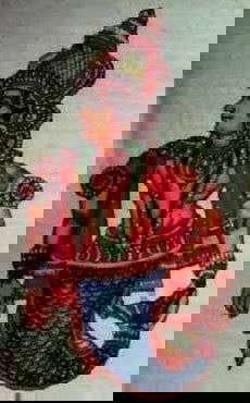 Handcrafted Matsya Avatar Leather Puppet – ArtyCraftz - Online Shopping ...