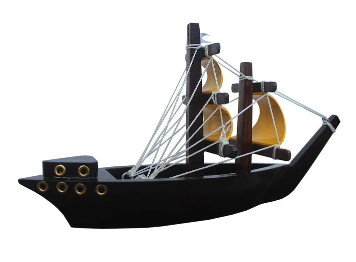 Antique Rosewood Kerala Payakappal Sailboat Showpiece – ArtyCraftz ...